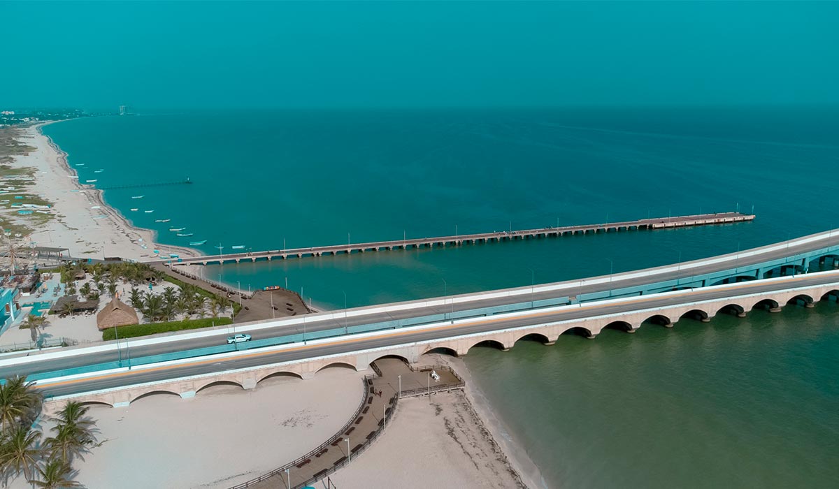 Así es Progreso, el puerto más importante de Yucatán